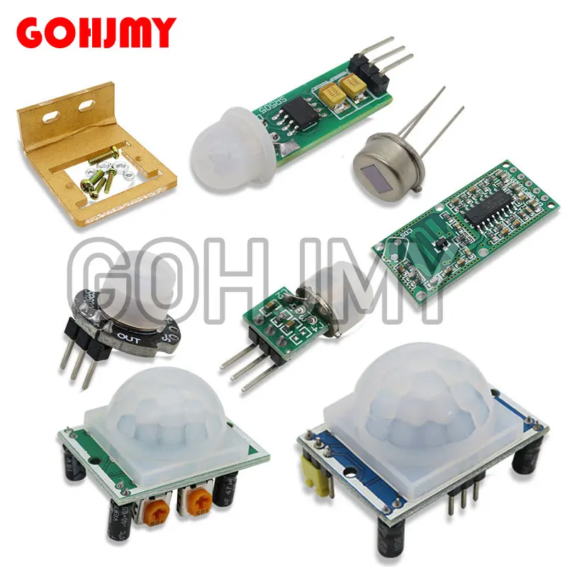 HC-SR501-HC-SR505-AM312-SR602-Adjust-IR-Pyroelectric-Infrared-Mini-PIR ...