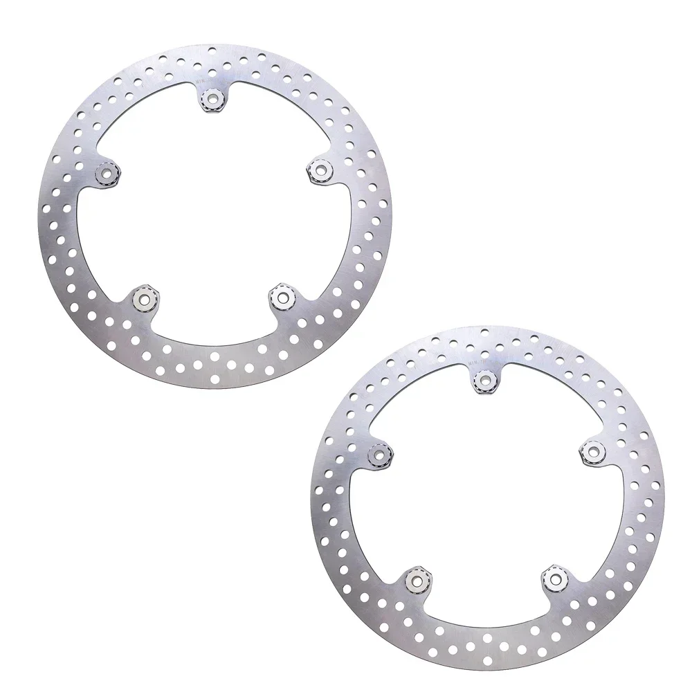 A Pair 320mm Front Brake Disc Rotor For BMW K1200 GT/LT ABS K1200R ...