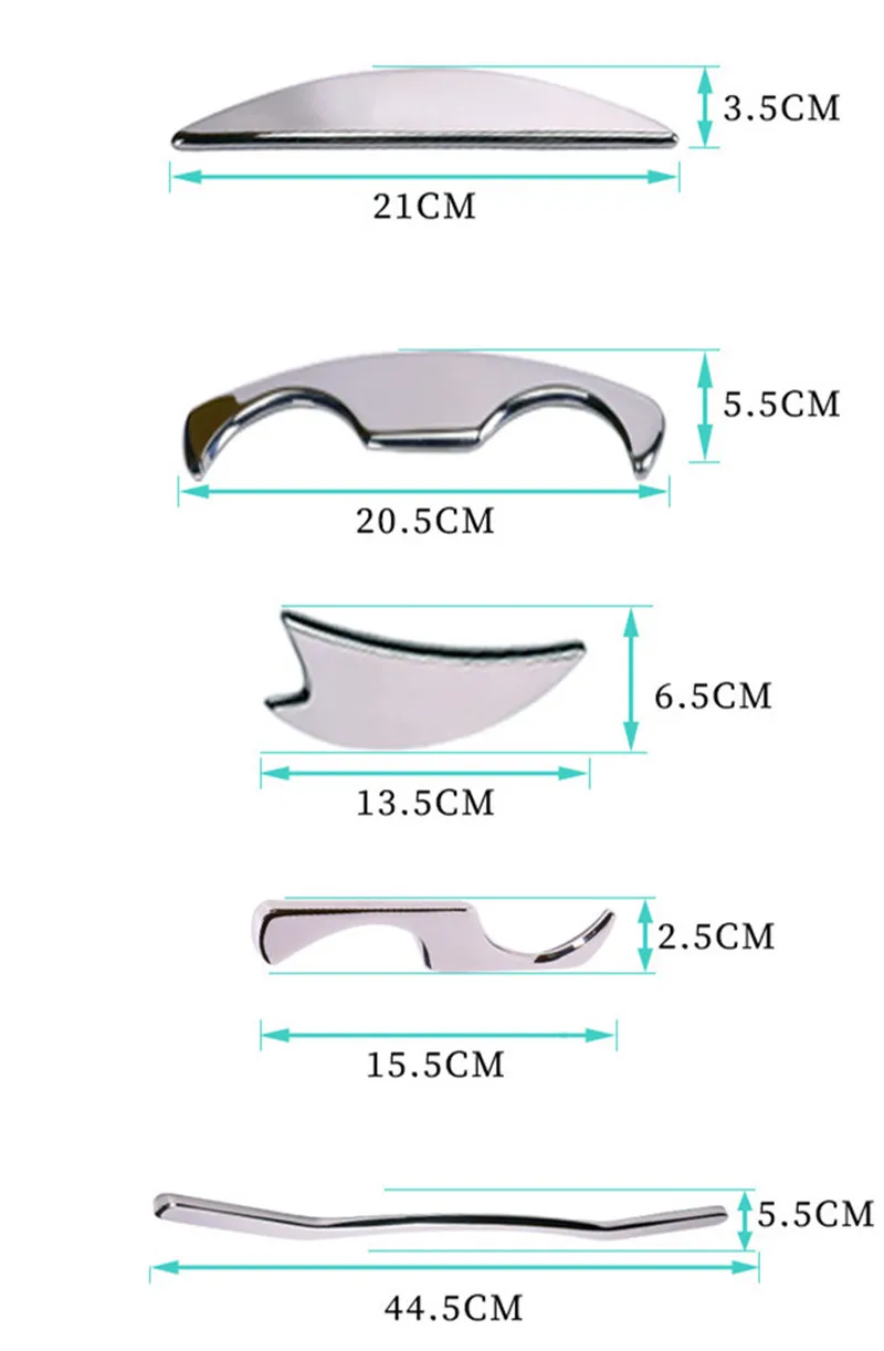 Back Massager For Body Fascial Knife Release Knife Scraping Board ...