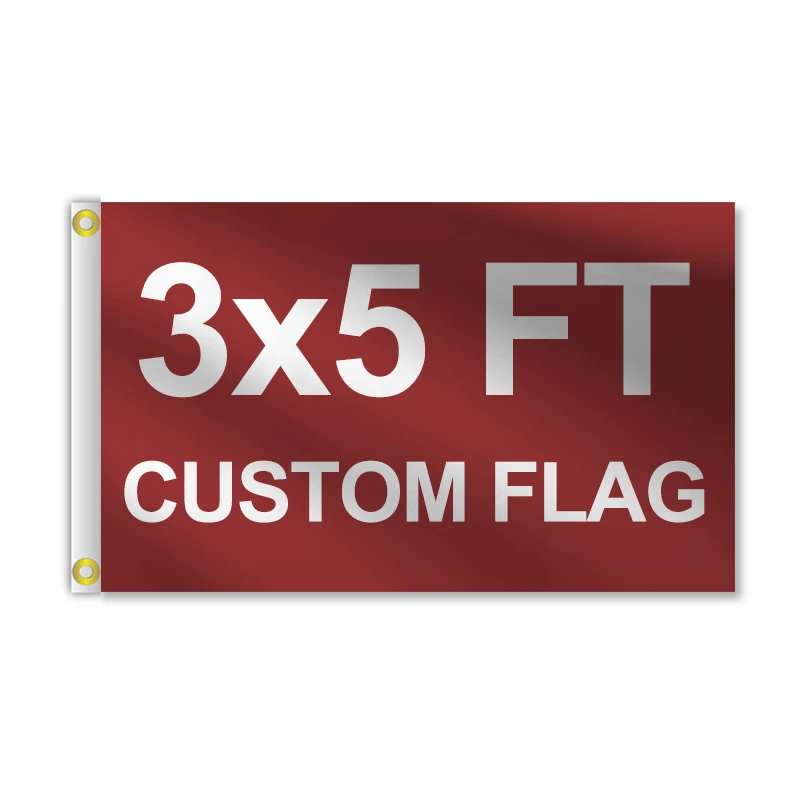 Custom-flag-90-150cm-110g-knitted-polyester-flag-With-White-Sleeve ...
