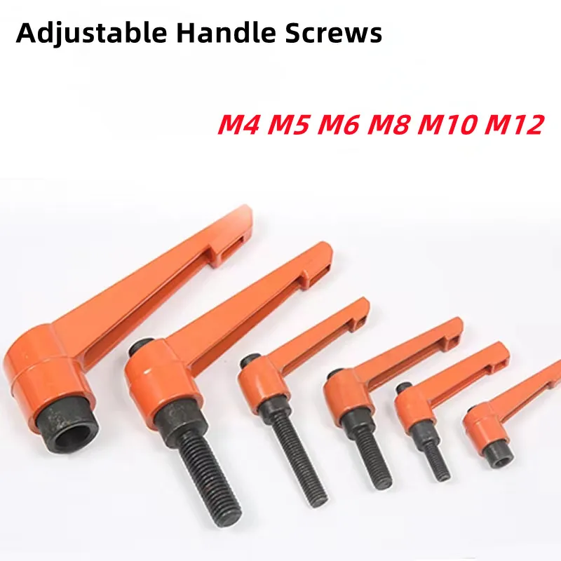 1pcs-M4-M5-M6-M8-M16-Clamping-Lever-Machinery-Adjustable-Handle ...