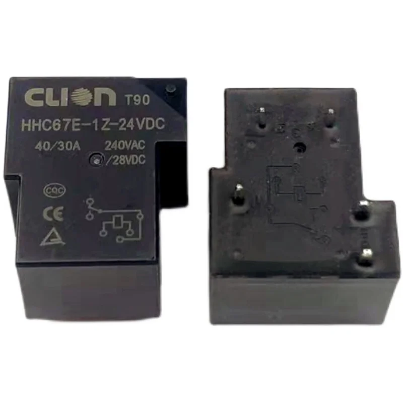 5PCS-Relays-Original-New-HHC67E-1Z-12VDC-HHC67E-1Z-24VDC-30A-40A-5PIN ...