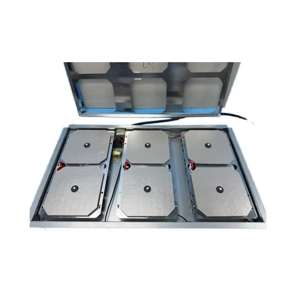 Invisible Induction Cooktop Six Stoves Hidden Under Granite Marble ...