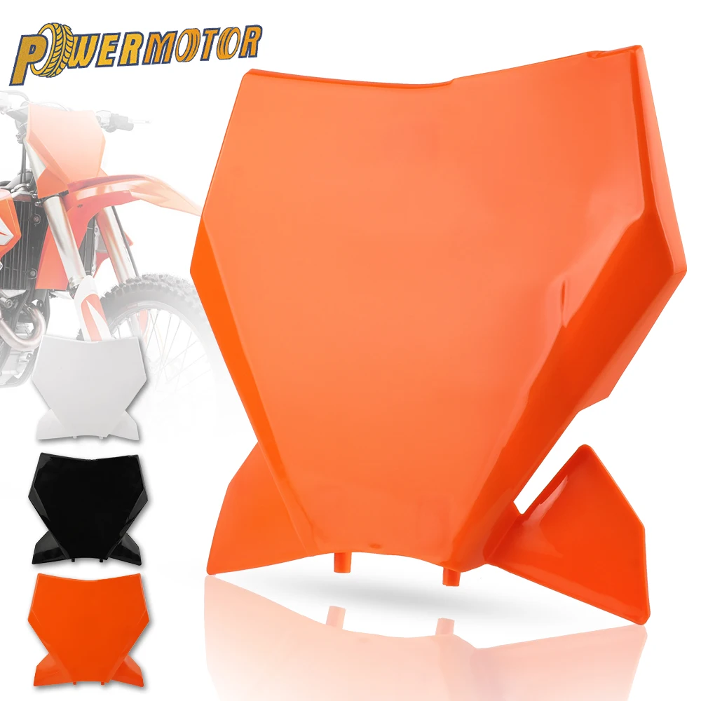 For KTM 2023 NEW Motorcycle Front Number Plate EXC XC SX EXCF XCW SXF ...