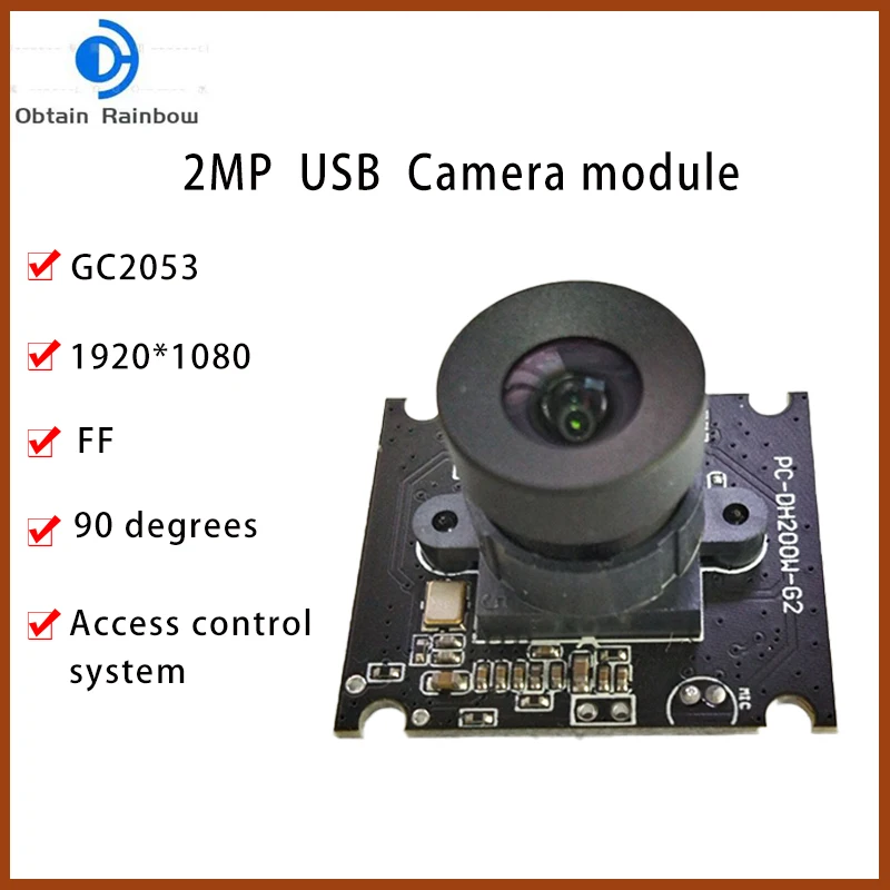 2 Million HD Wide-angle Usb Camera Module 30 Frame Robot Positioning ...