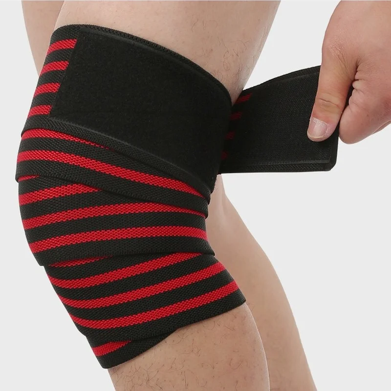 1pcs-Knee-Wraps-Men-Fitness-Weight-Lifting-Sports-Knee-Bandages-Squats ...