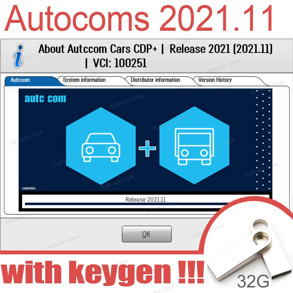 Mais novo software de diagnóstico com Keygen Codificações, Autocoms ...