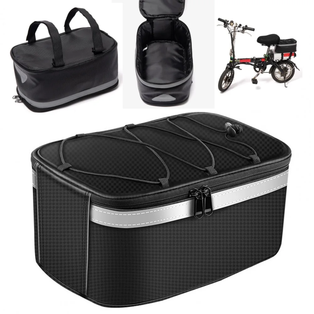 7L-Electric-Bicycle-Rear-Seat-Bag-Waterproof-Bike-Seat-Case-Large ...