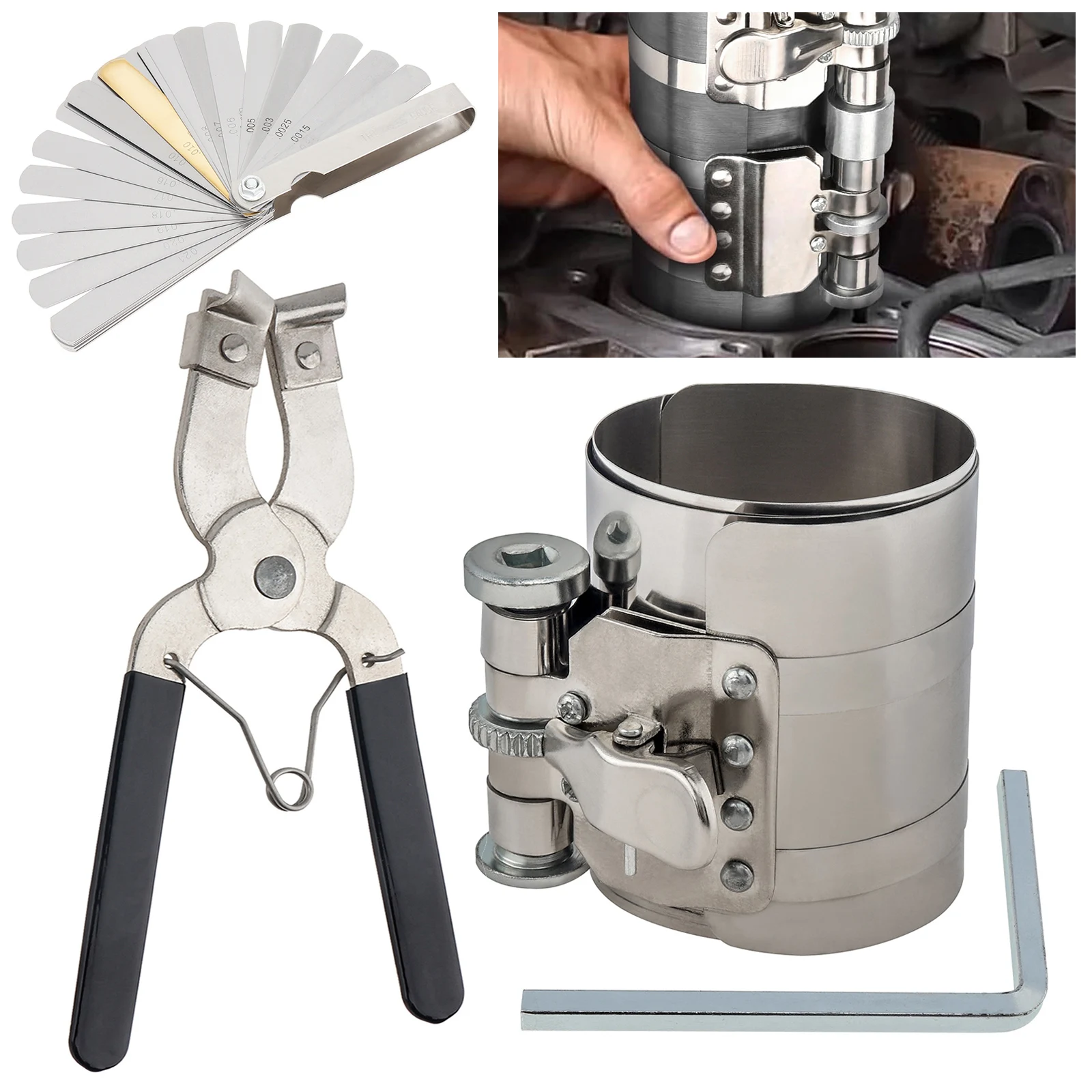Auto-Car-Engine-Piston-Ring-Installer-Removal-Kit-Alicate-de-pist-o ...