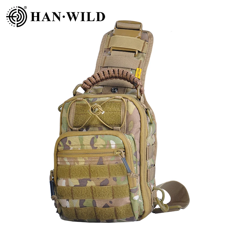HAN-WILD-Hiking-Tactical-Bags-Combat-Camo-Chest-Pack-Waterproof-Single ...
