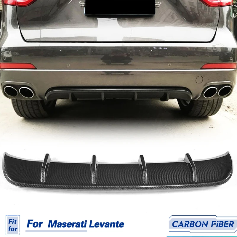 Carbon Firber & Frp Racing Rear Bumper Diffuser Lip For Maserati ...