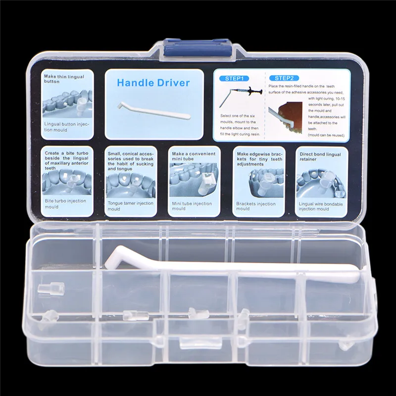 1 set Dental Mini Orthodontic Accessories Injection Moulds Ortho Mould ...