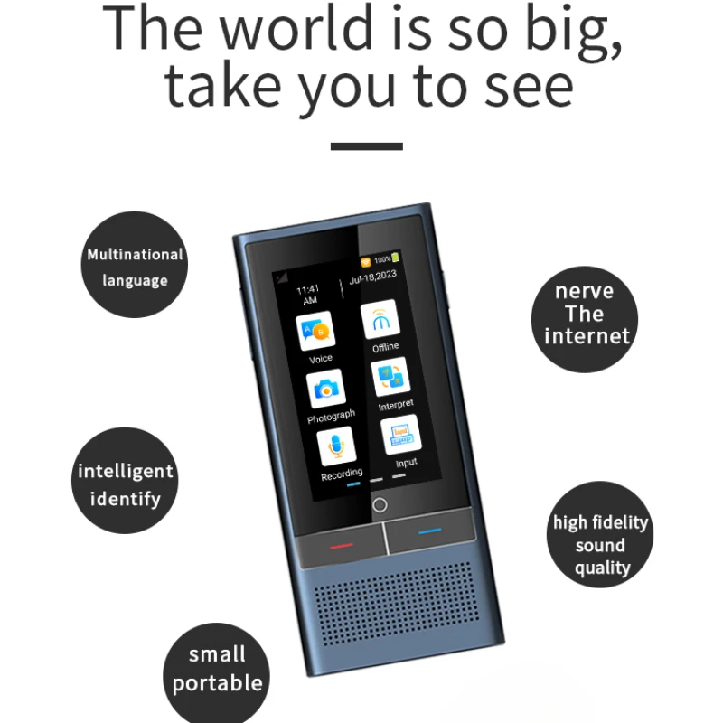AI-Voice-Translator-117-Languages-4G-SIM-Card-Internet-8G-Memory ...