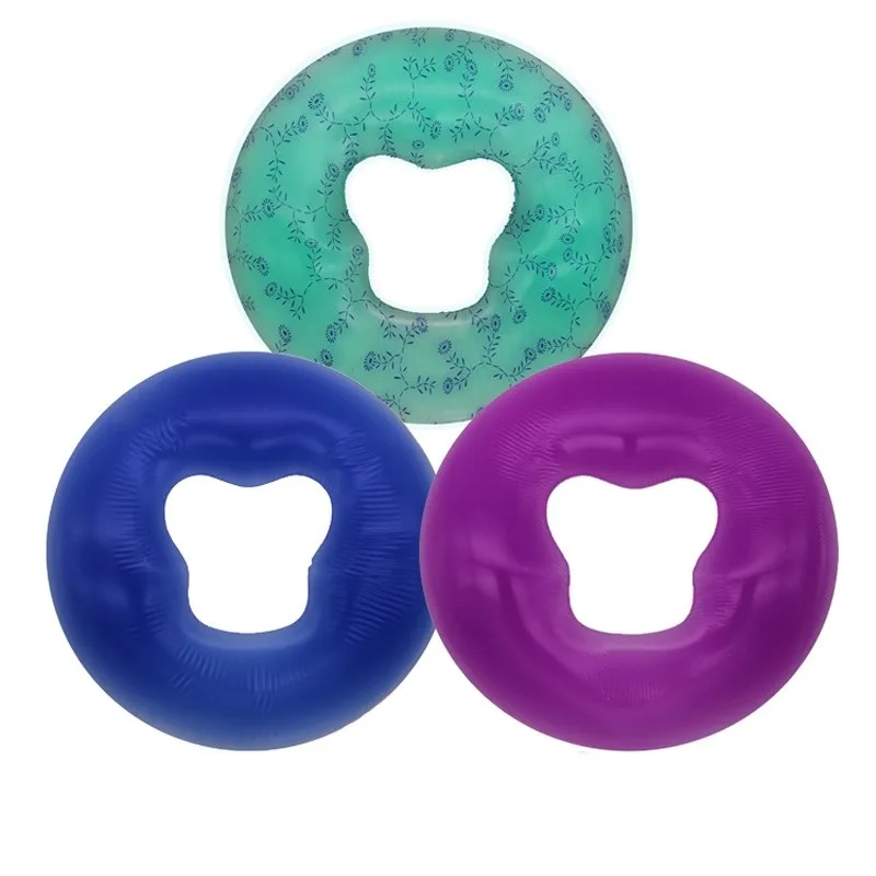 10 colors 700g Soft Silicon Spa Round Massage Pillow Spa Gel Pad Face ...