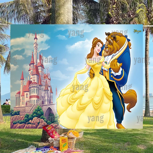 Princess Belle Castle Background