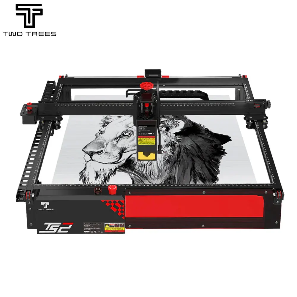TWOTREES-TS2-160W-CNC-Laser-Engraver-Engraving-Cutting-Machine-Built-in ...