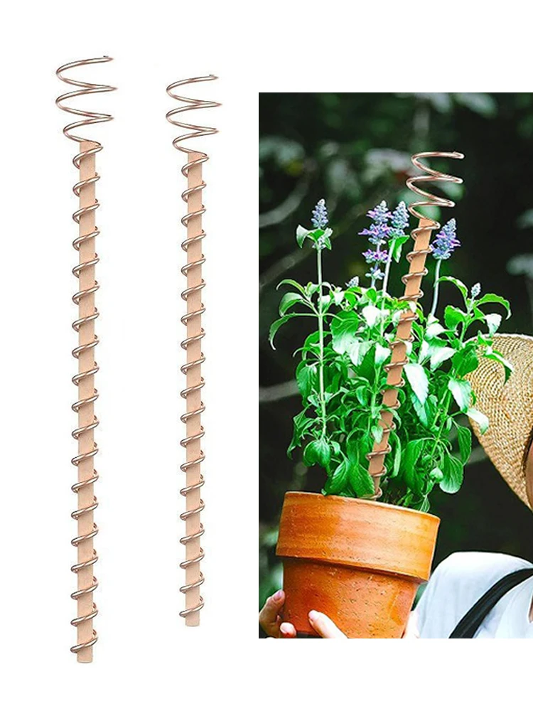 Electroculture-Plant-Stakes-Gardening-Copper-Coil-Antennas-for-Growing ...
