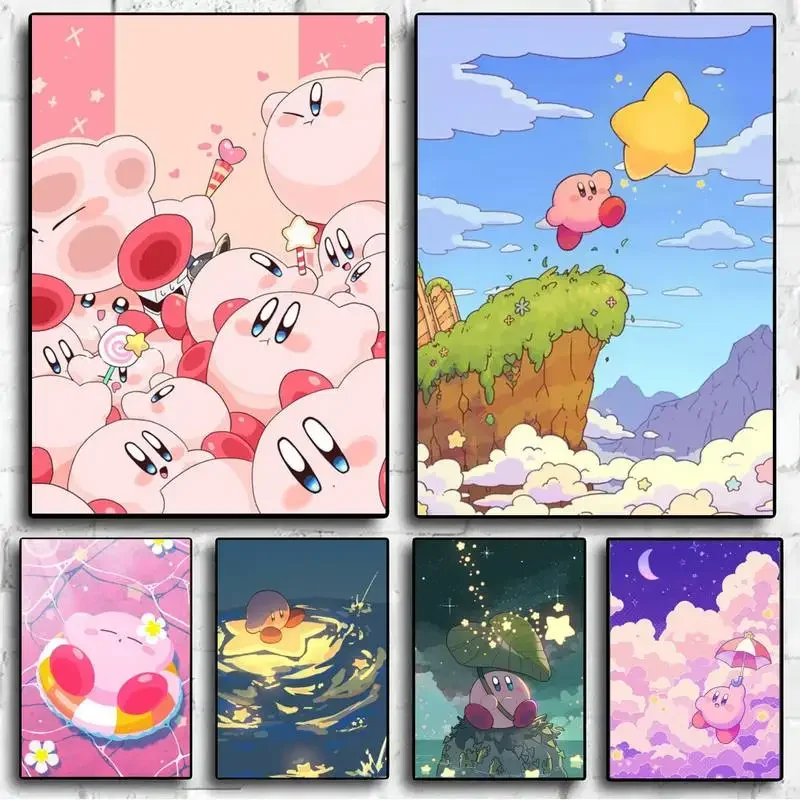 Cartoon-Cute-K-Kirbys-POSTER-Wall-Pictures-For-Living-Room-Fall-Decor.jpg