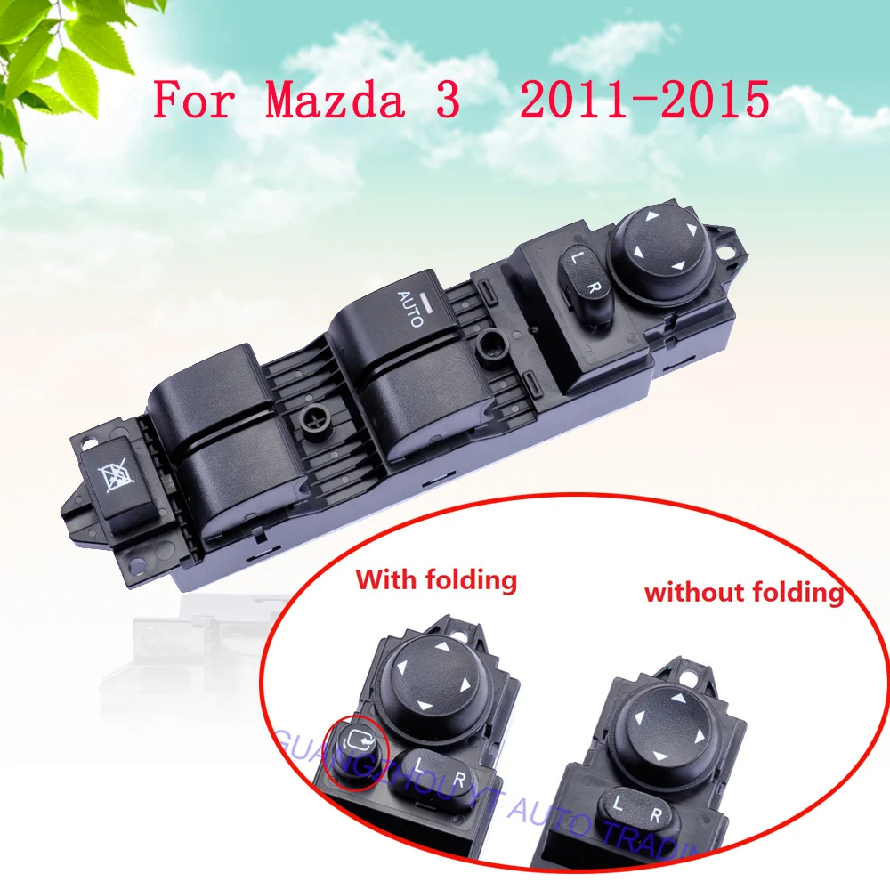 CAPQX-For-Mazda-3-Mazda3-2011-15-Electric-Power-Window-Lifter-Switch ...