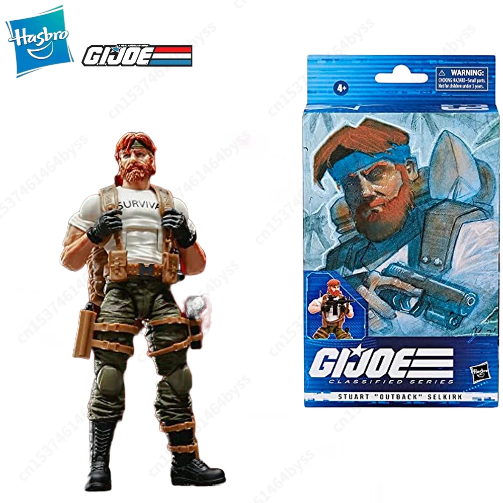 Figura de acción de GI Joe GI JOE Classified Series 6" Stuart Outback ...