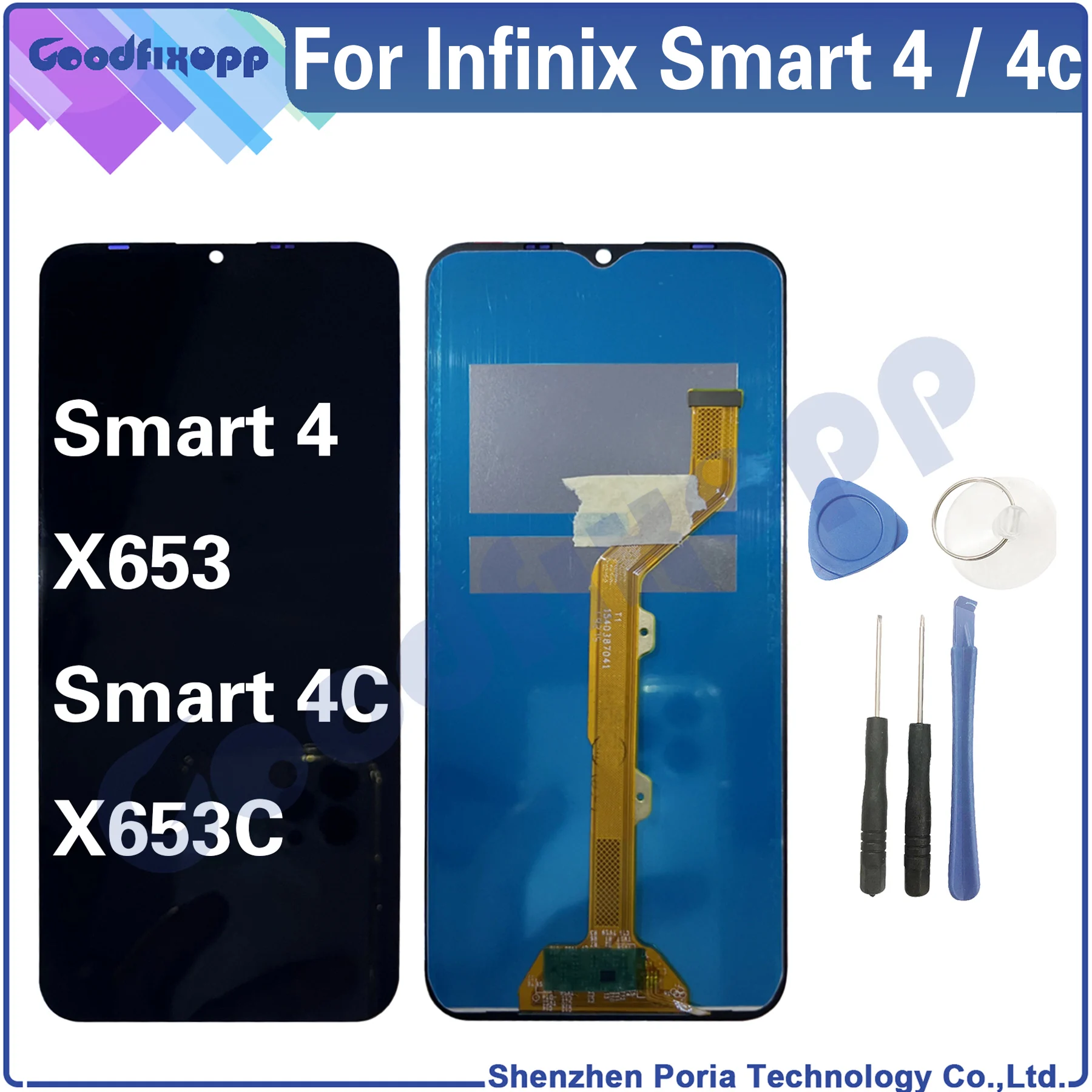 For Infinix Smart 4 4c 4lite X653 X653c X663 Lcd Display Touch Screen Digitizer Assembly For ...