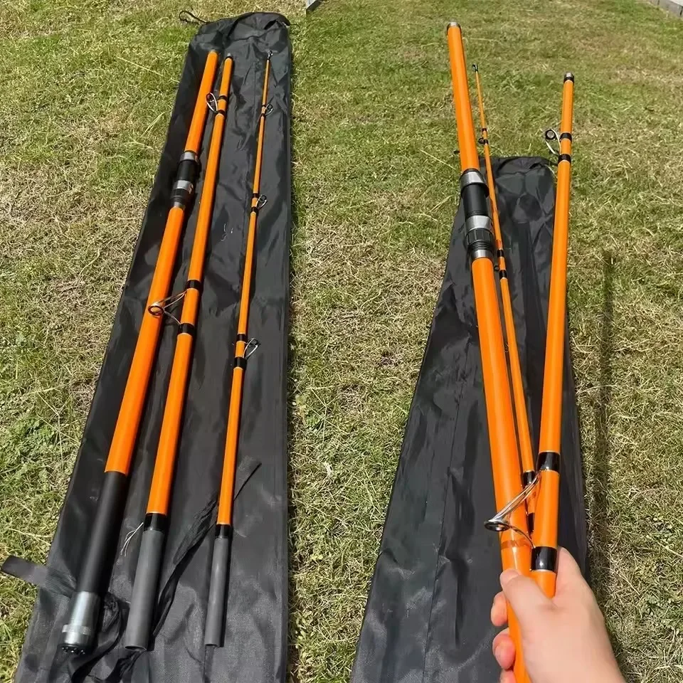 3.3/3.6/3.9/4.2M Carp Rod 35kg Surf Fishing Rod 80-350g 20-60LB Travel ...