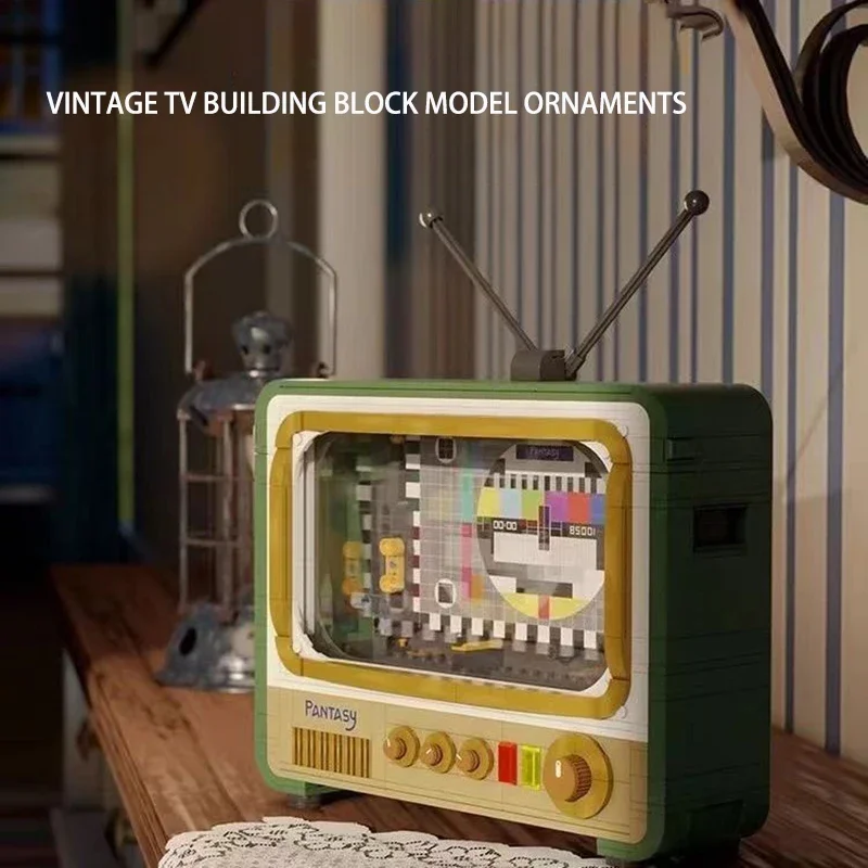Creative-Expert-MOC-85001-Retro-Television-Outdated-TV-Set-Model-800PCS ...