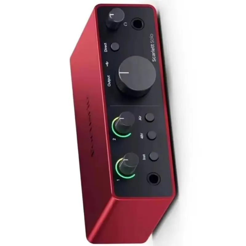 Upgraded Focusrite Scarlett Professional Recording Sound Card ...