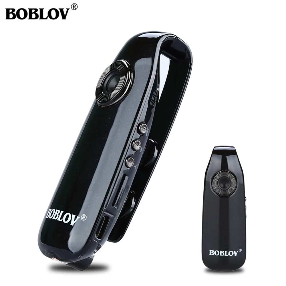 BOBLOV Mini Camera 1080P Full HD Police Camera Digital Video Recorder ...