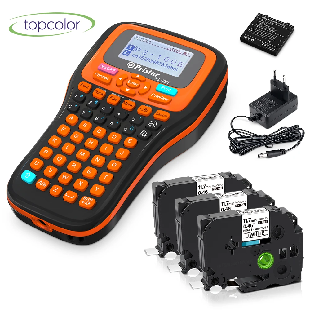 PS100E-Label-Printer-Wireless-Mini-Printer-Similar-as-Brother-P-Touch ...