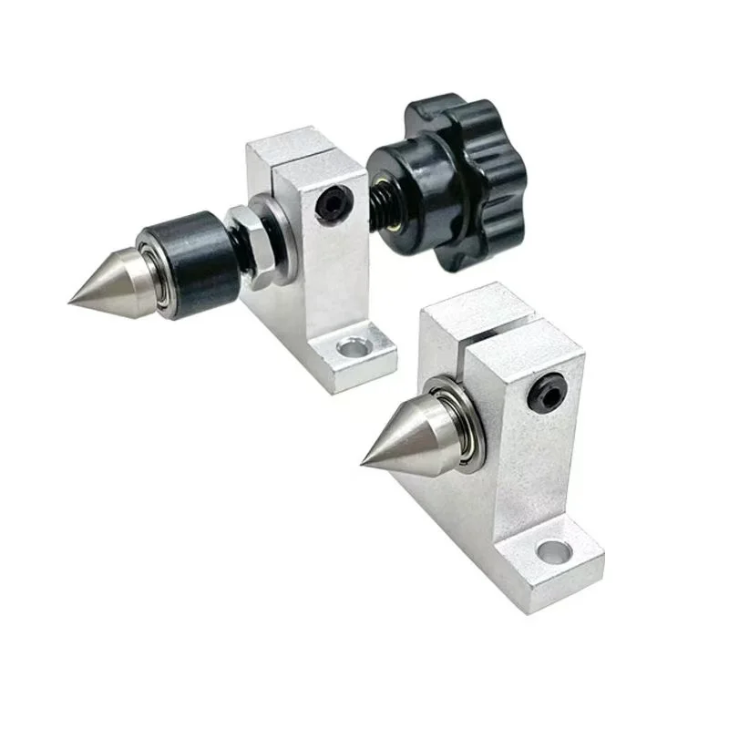 Mini Bead Lathe Rotary Thimble Retractable Tailstock for Fixing Wood ...