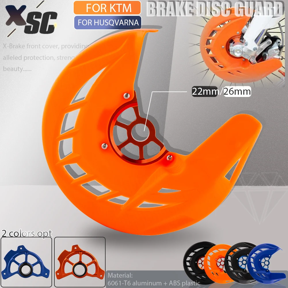 22mm-26mm-Motorcycle-Brake-Cover-Front-Brake-Disc-Guard-For-KTM-SX-SXF ...