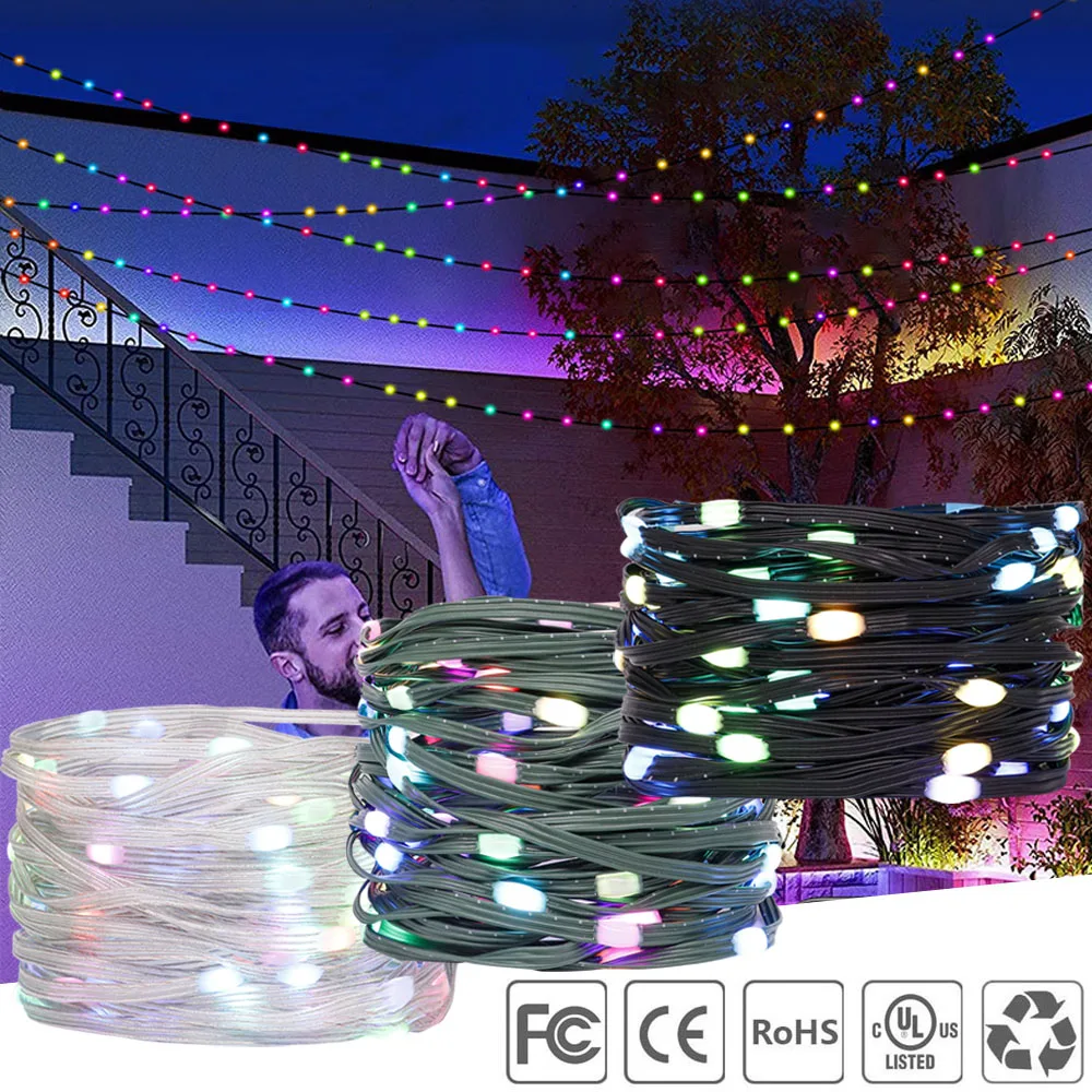 WS2812B LED String WS2812 Addressable Individually RGB Dream Color ...