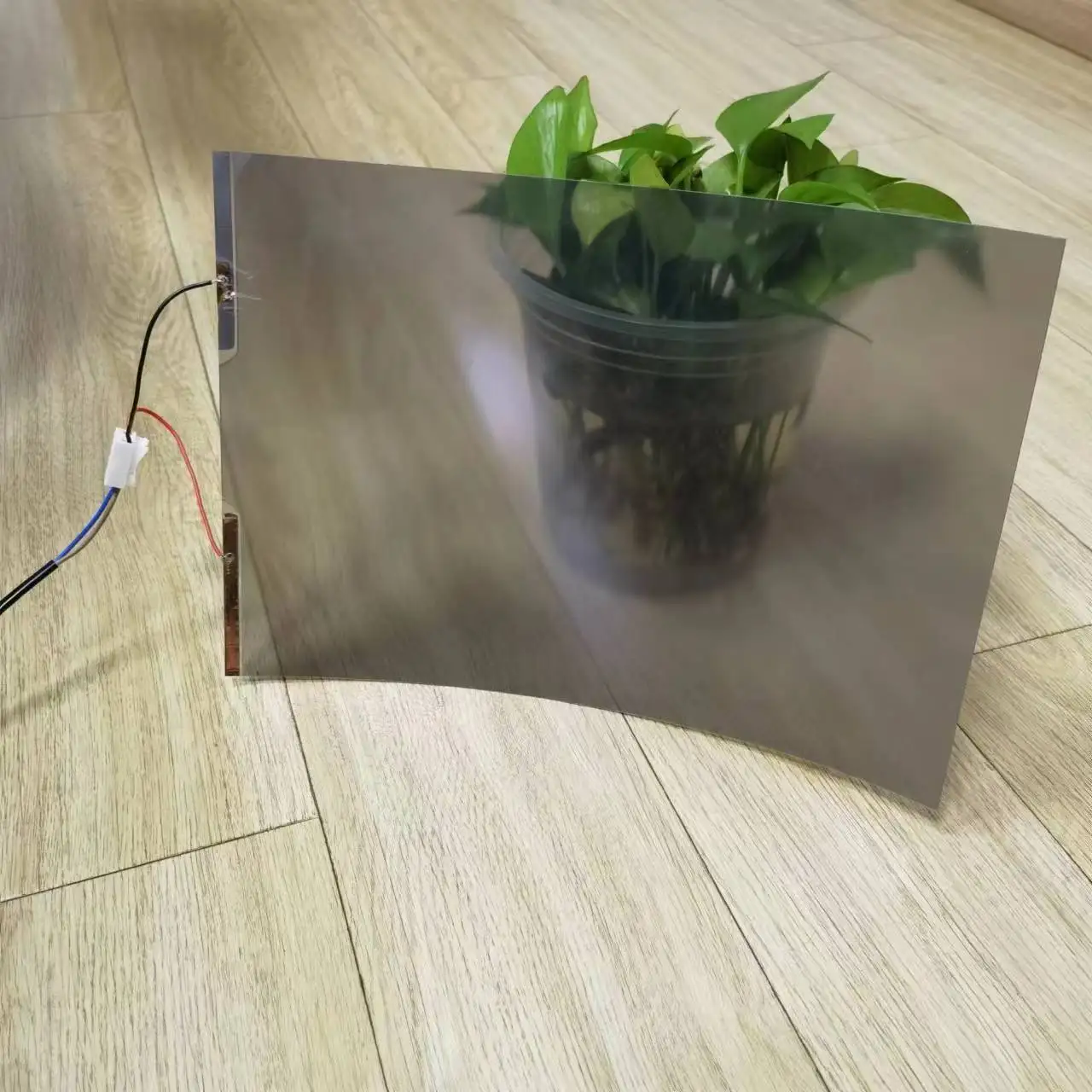 White-or-gray-color-A4-Electric-Self-adhesive-PDLC-Film-Smart-Glass ...