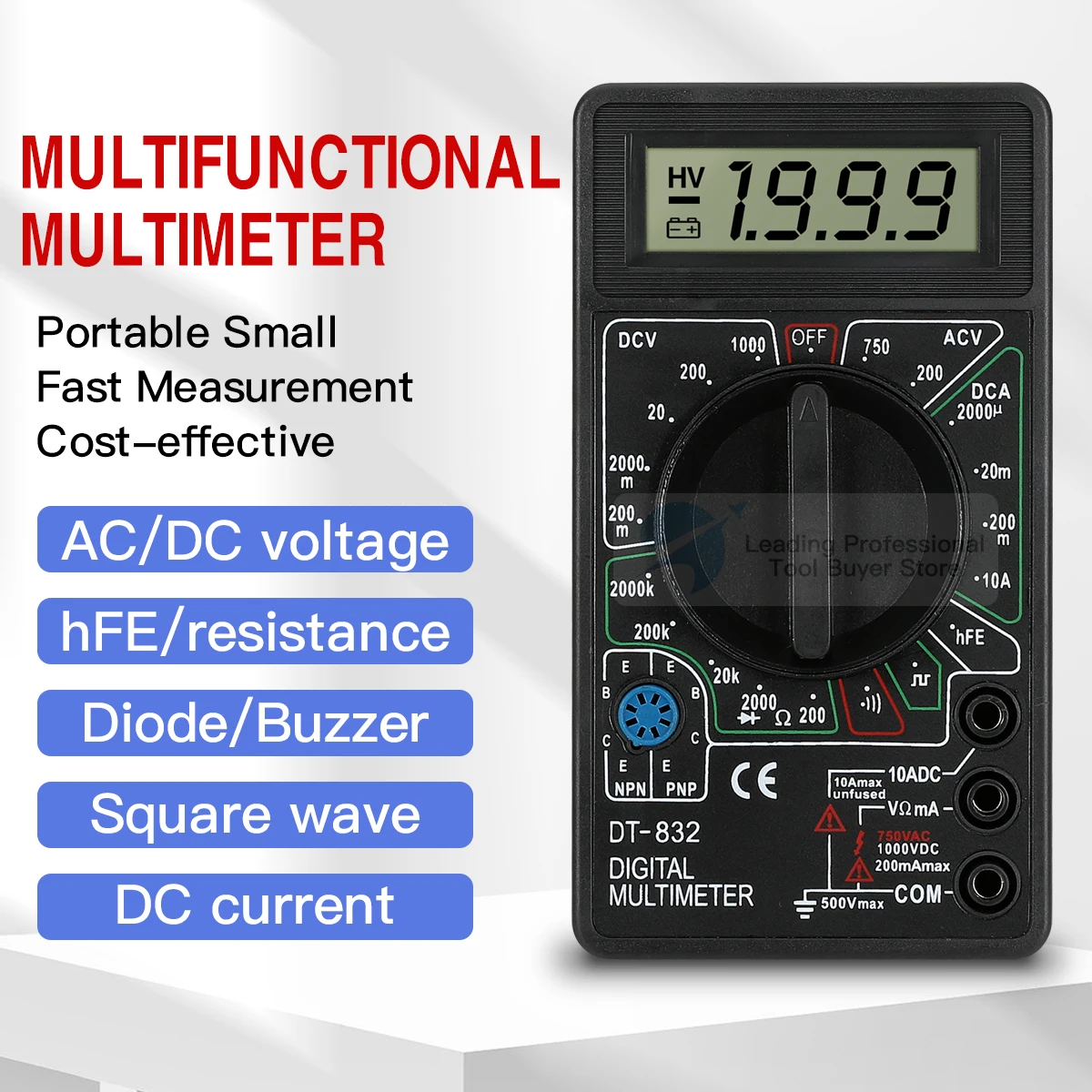 Premium-Multimeter-Tester-Handheld-Multimetre-Digital-Multimeters ...
