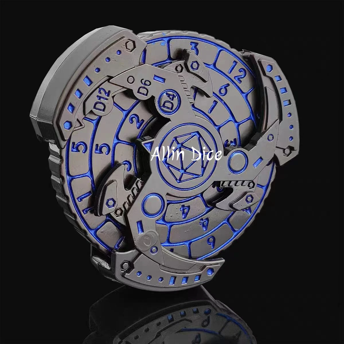 7-in-1-Metal-Roulette-Dice-Fingertip-gyro-Dice-Machine-DND-dice-for ...