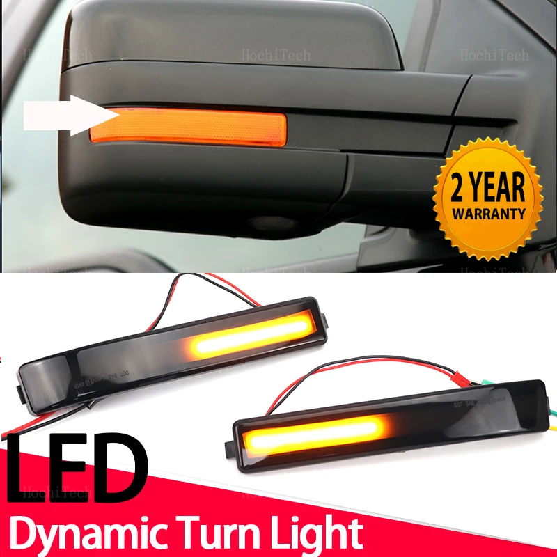 Dynamic-Turn-Signal-LED-Rearview-Mirror-Indicator-Blinker-Repeater ...