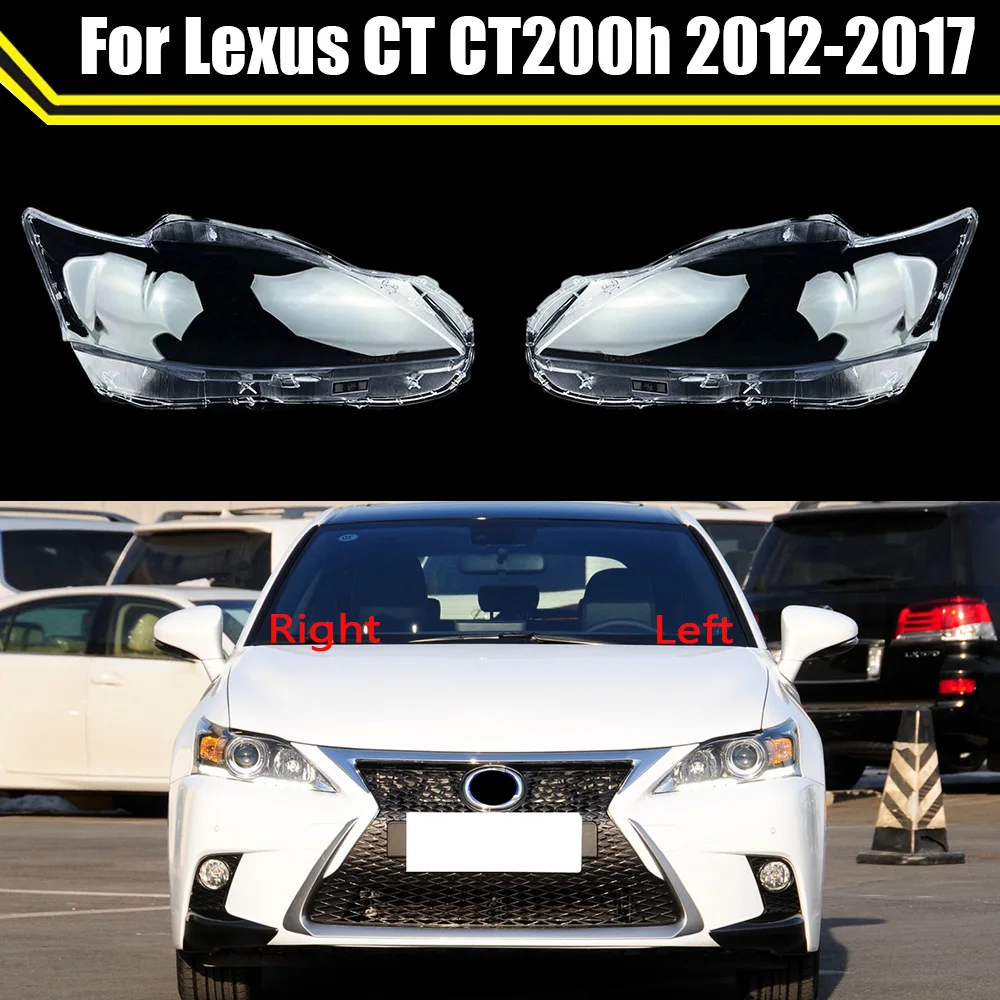 Auto Headlamp Case For Lexus CT CT200h 2012-2017 Car Headlight Cover ...