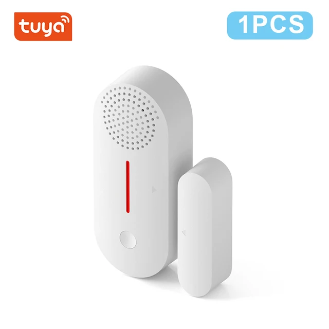 Tuya Smart WiFi Door Window Sensor Sound WiFi Security Alarm Door Open ...
