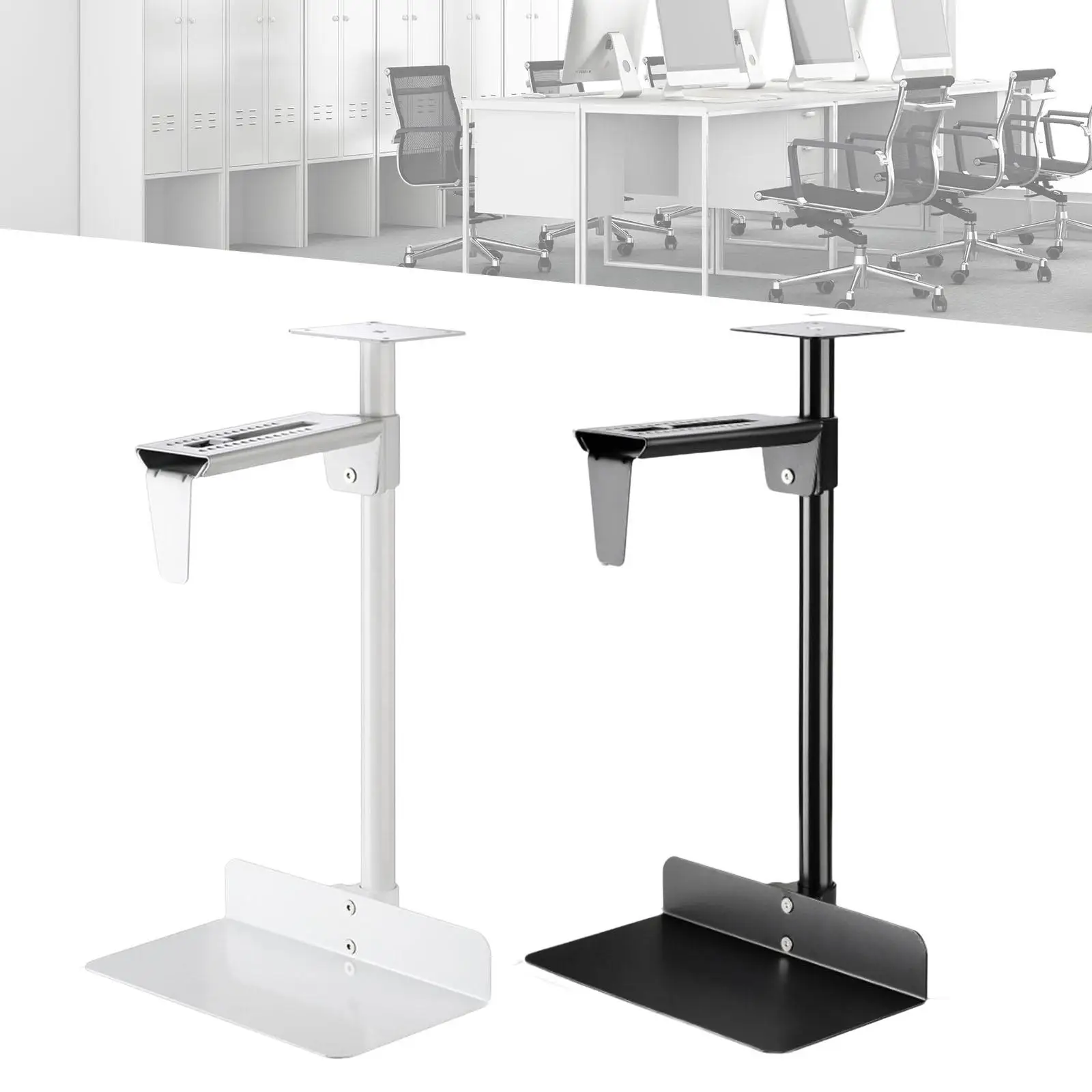 PC-Case-Holder-Under-Desk-Wall-Side-CPU-Stand-Adjustable-Computer ...