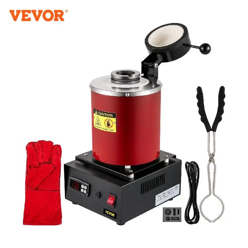 VEVOR-3KG-Metal-Melting-Furnace-with-LED-Display-Screen-Jewelry-Making ...