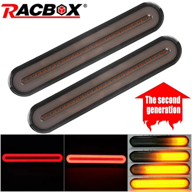 3-in1-Neon-Halo-Ring-Tail-Brake-Stop-Turn-Light-The-Second-Generation ...