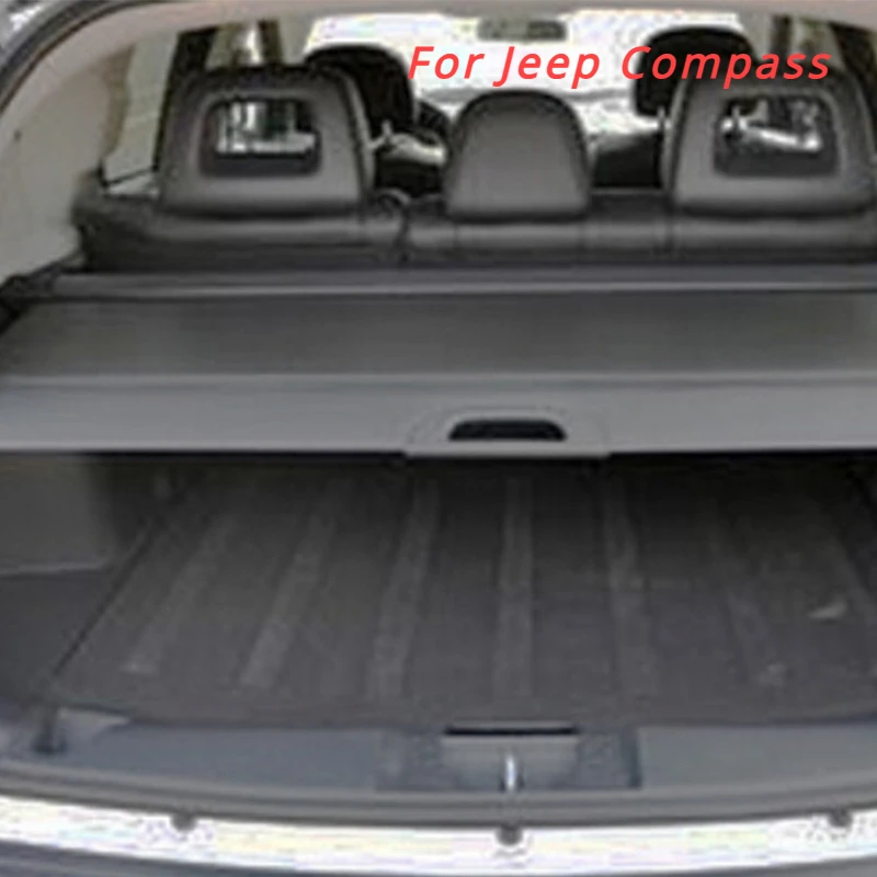 Trunk Cargo Cover For Jeep Compass 2007-2021 Car Accessories Security ...