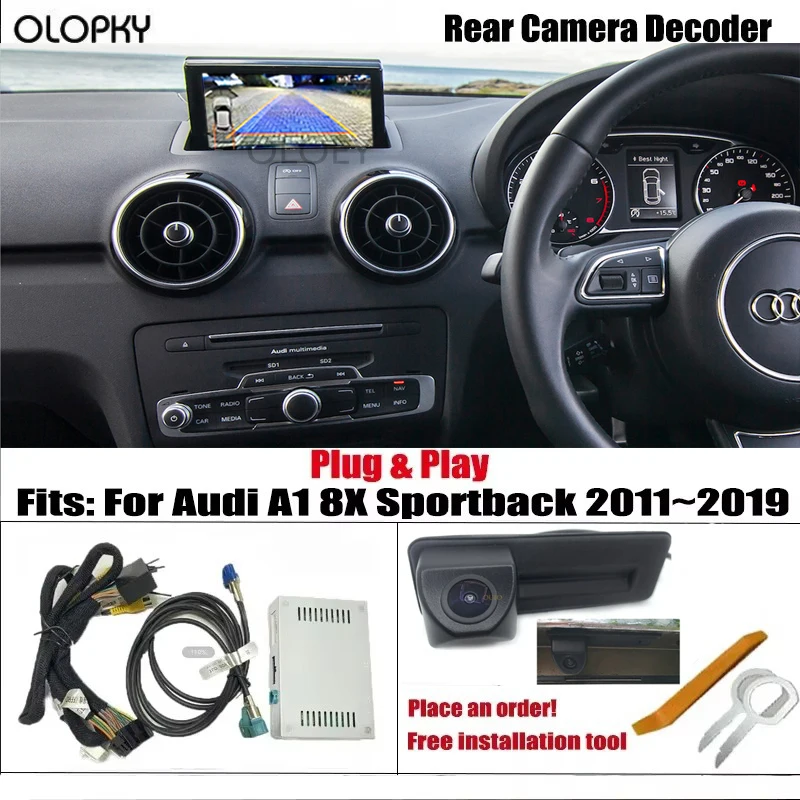 Plug-Play-HD-Front-Rear-View-Camera-For-Audi-A1-8X-Sportback-2011-2012 ...