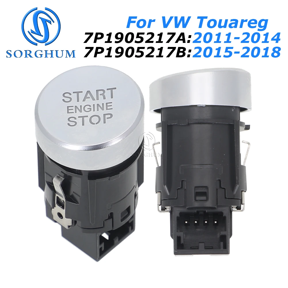 7P1905217A 7P1905217B Car Engine Ignition Switch Start Stop Push Button ...