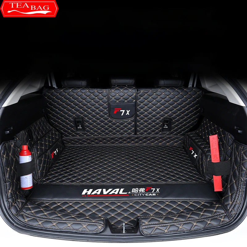 For-GWM-Haval-F7X-2019-2022-Car-Styling-Trunk-Protection-PU-Leather-Mat ...