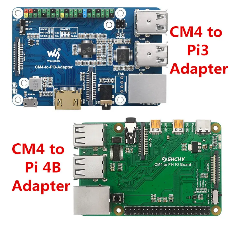 Raspberry Pi CM4 to 3B 4B Adapter Expansion Board Compute Module 4 IO ...