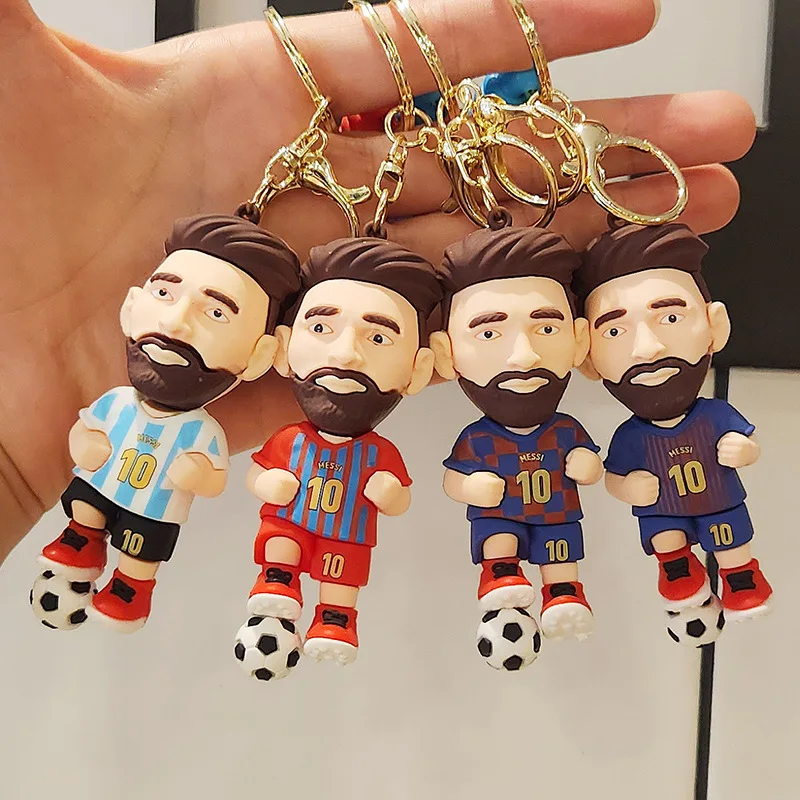 Creative-Football-Cup-celebrity-jersey-doll-keychain-Messi-World-Cup ...