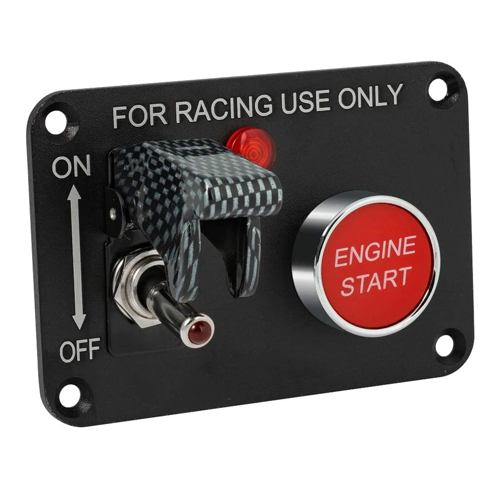 Dc12v 20a Universal Racing Switch Panel Toggle Switch+ Ignition Switch ...