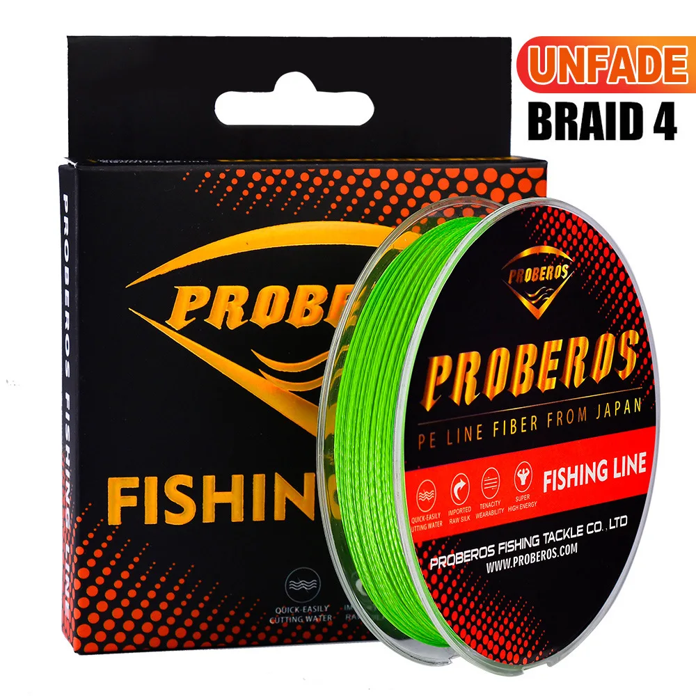 4 Strand 100M Braided Fishing Line PE Line High Strength Dyneema ...